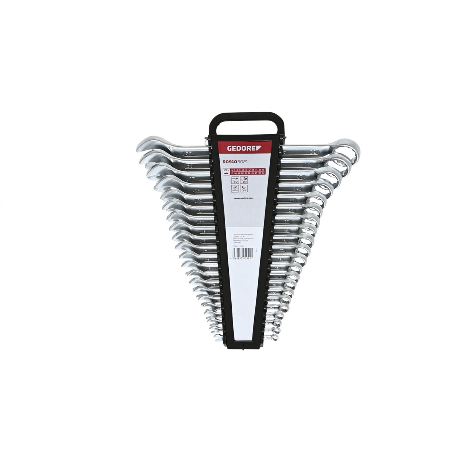 Gedore Red Ringmaulschl.Satz SW6 32mm 21tlg R09105021 Gedore Red Hardware Electronic Grooves.land Playthek